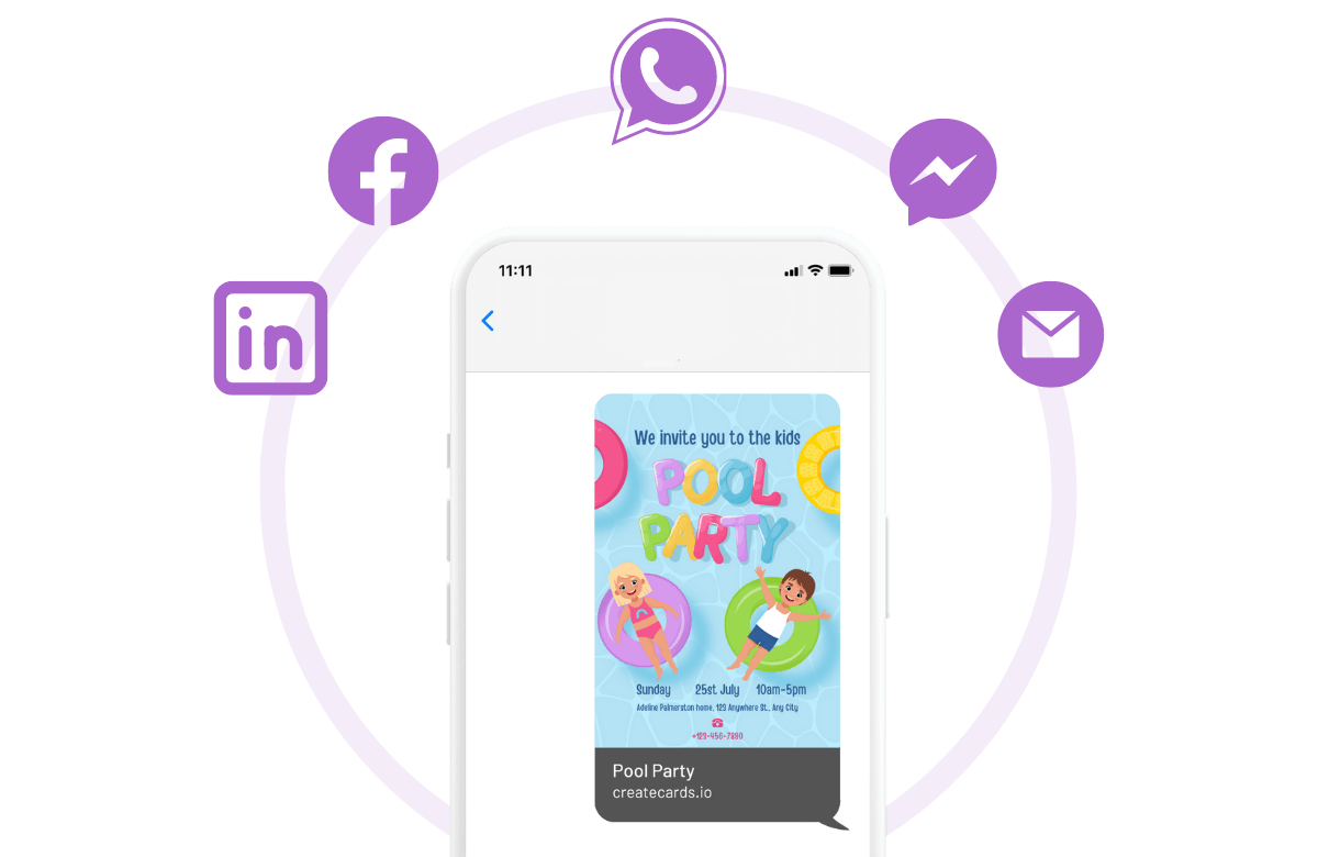 Animated Invitations - Dynamic with Canva & CreatEcards